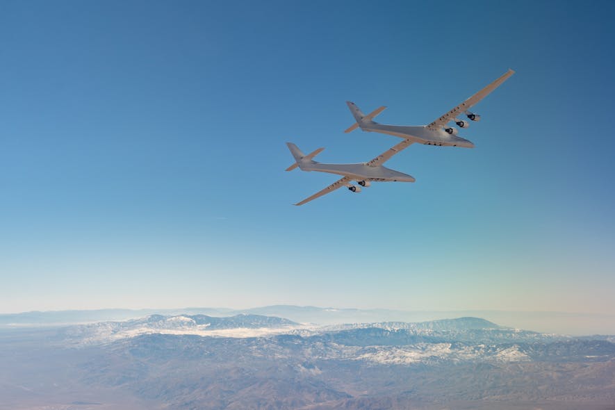 Stratolaunch carrier aircraft 'Roc' completes test | Military Aerospace