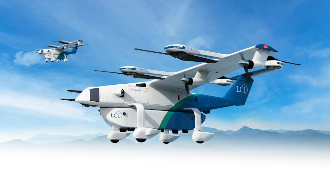 LCI selects Elroy Air's Chaparral autonomous VTOL cargo aircraft ...