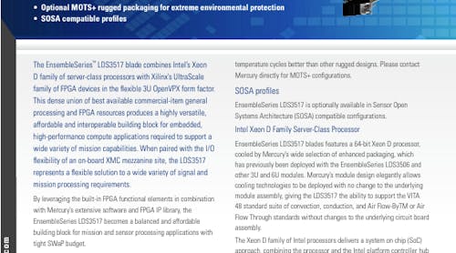 Fpga Embedded Computing Boards For Signal Processing And Data Storage Introduced By Annapolis