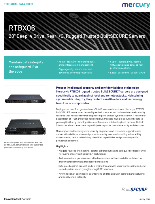 Mercury Computer Systems presents reconfigurable computing solution ...
