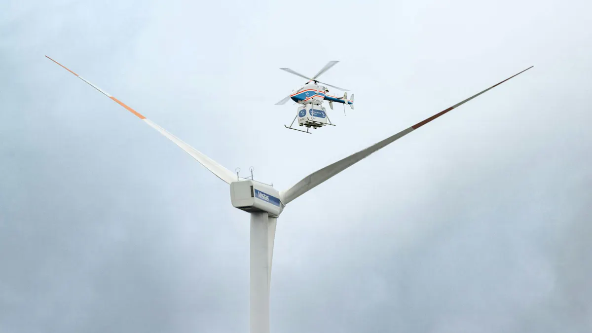 Drones to transport personnel and materials to offshore wind farms ...