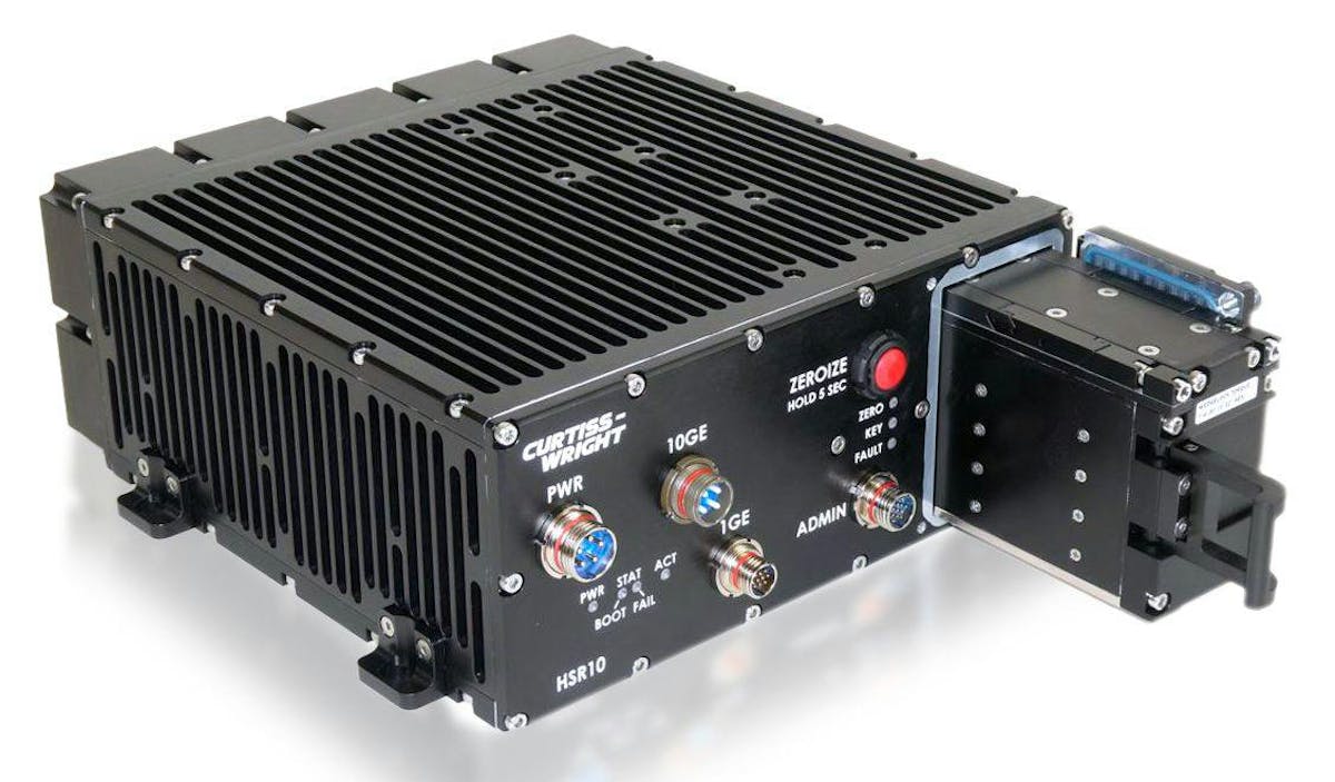 data storage full-disk encryption NVMe | Military Aerospace