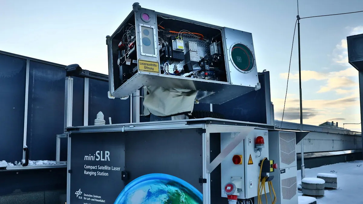 DLR develops mobile station for Satellite Laser Ranging | Military ...