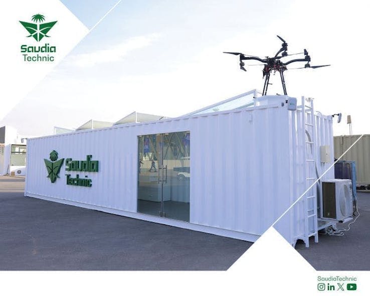 Saudia Technic unveils mobile MRO base | Military Aerospace