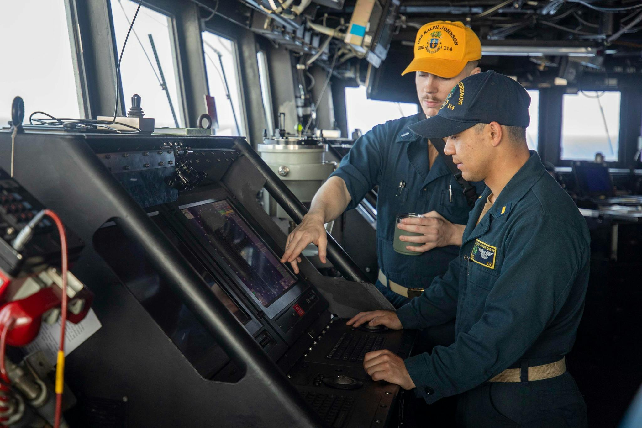 cyber security surface warship integrated bridge control | Military ...