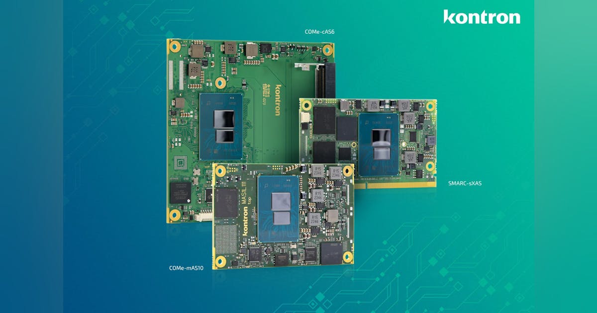 Kontron Com Express® And Smarc Modules With Next Generation Low Power Intel Atom® Processors