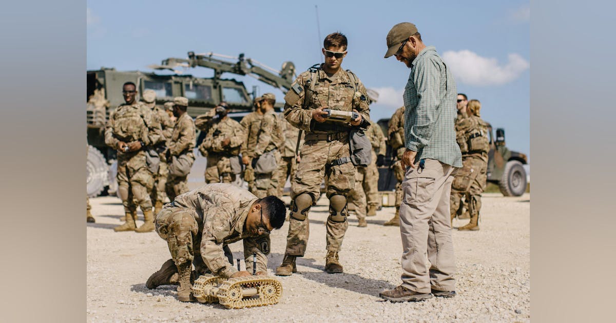 Mixed Reality Autonomous Robots Human Machine Interfaces Military